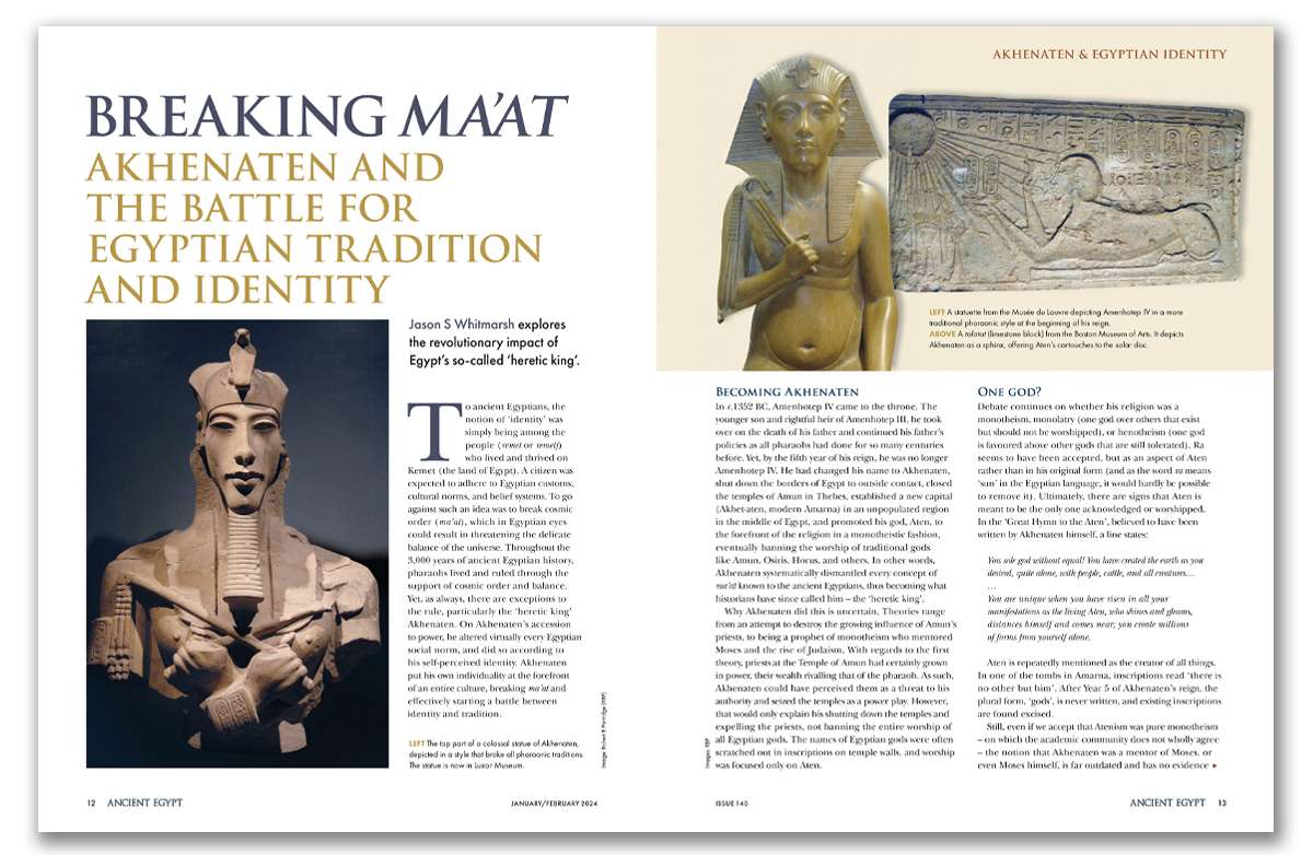 AE 140 - Jan / Feb 2024 - Ancient Egypt Magazine